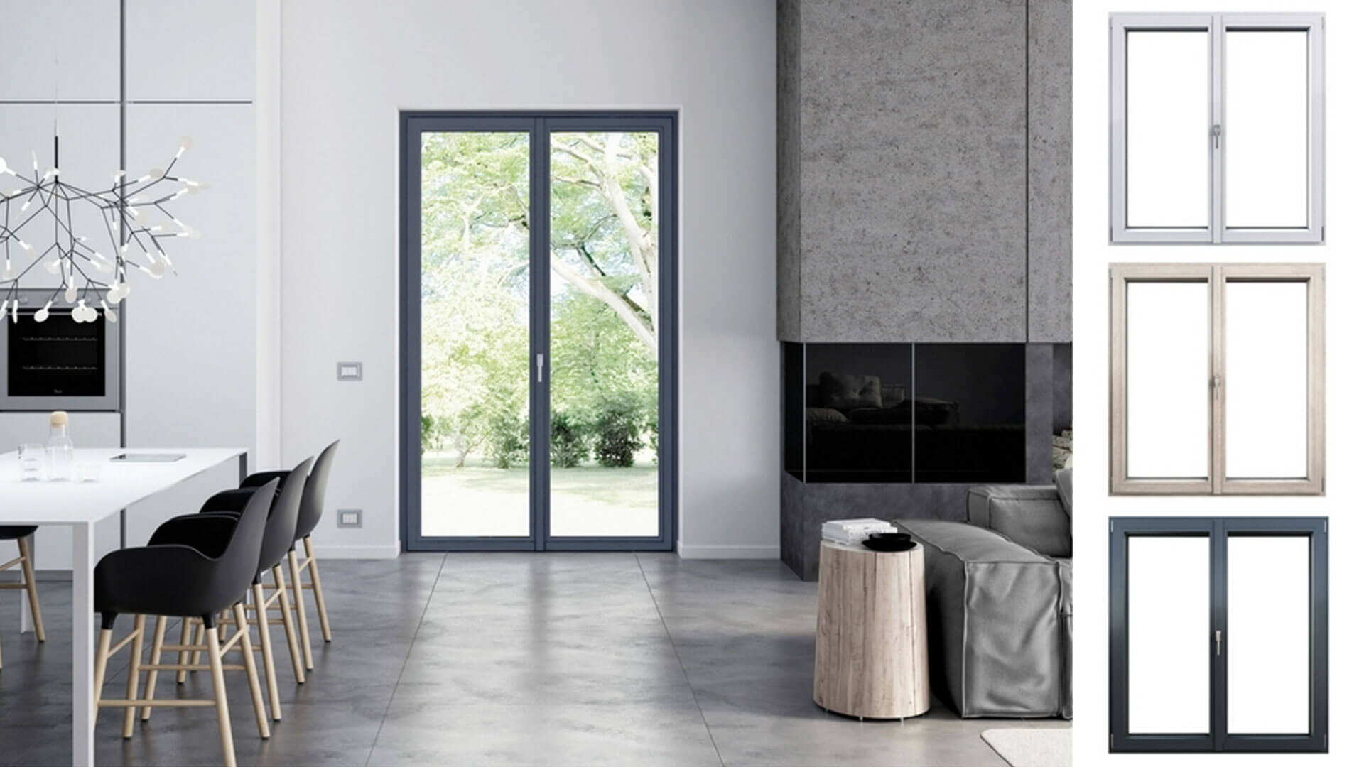 Il colore delle finestre è questione di stile | Blog Oknoplast