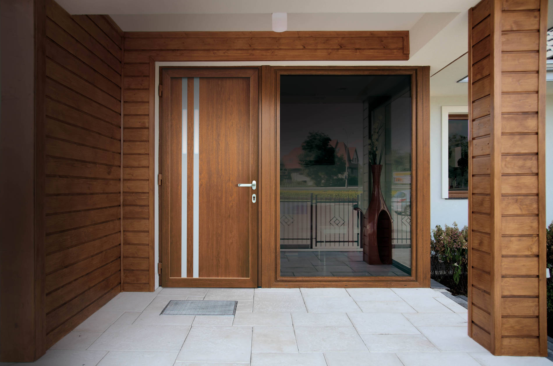 Portoncino PVC coibentato Cosmo | Porte in PVC | Oknoplast